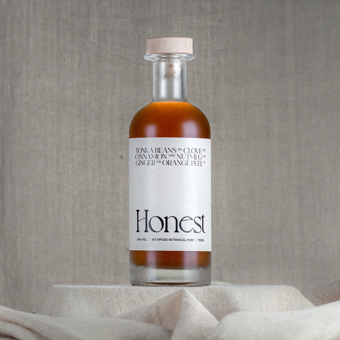 Honest Six Spiced Botanical Rum | Softer Volumes