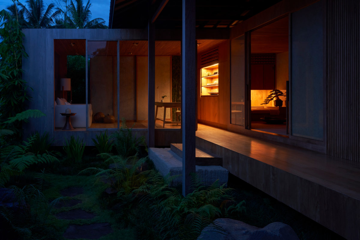 A Warm, Japanese-Inspired Private Studio in Bali | Softer Volumes