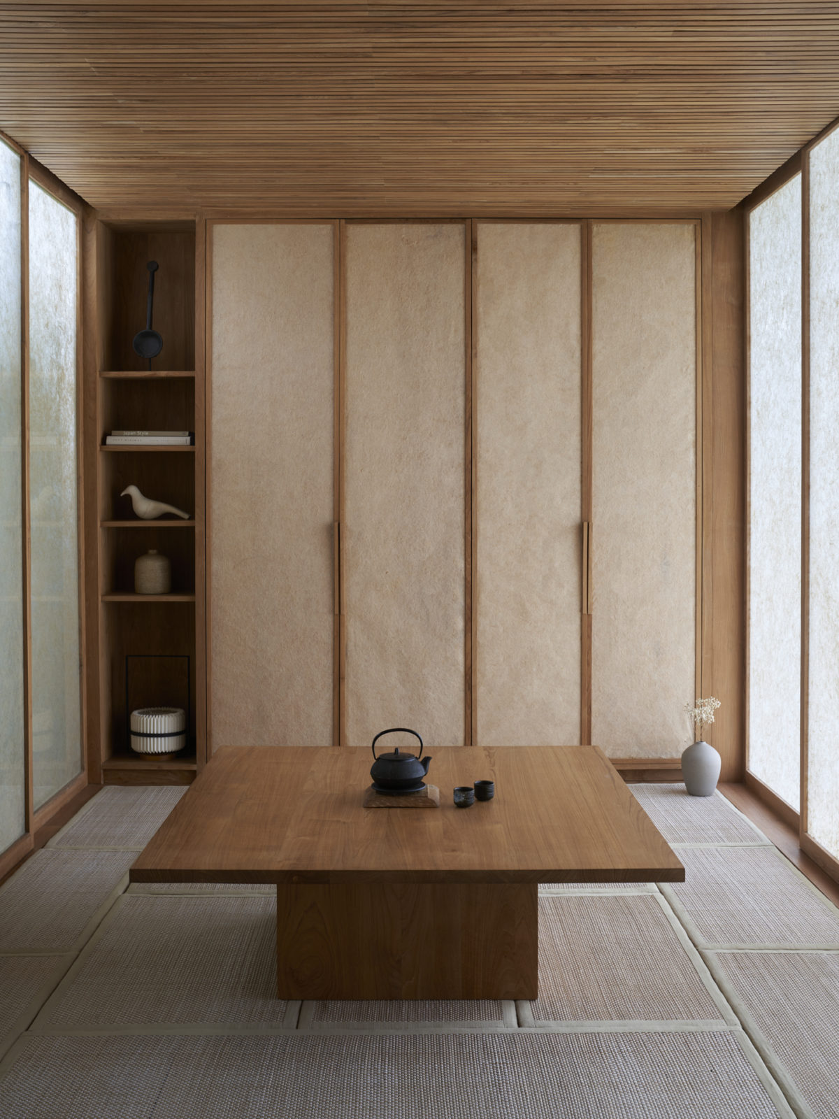 A Warm, Japanese-Inspired Private Studio in Bali | Softer Volumes