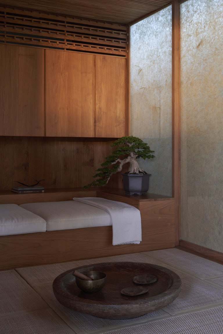 A Warm, Japanese-Inspired Private Studio in Bali | Softer Volumes
