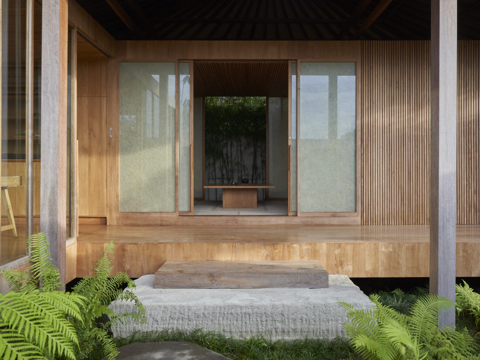 A Warm, Japanese-Inspired Private Studio in Bali | Softer Volumes
