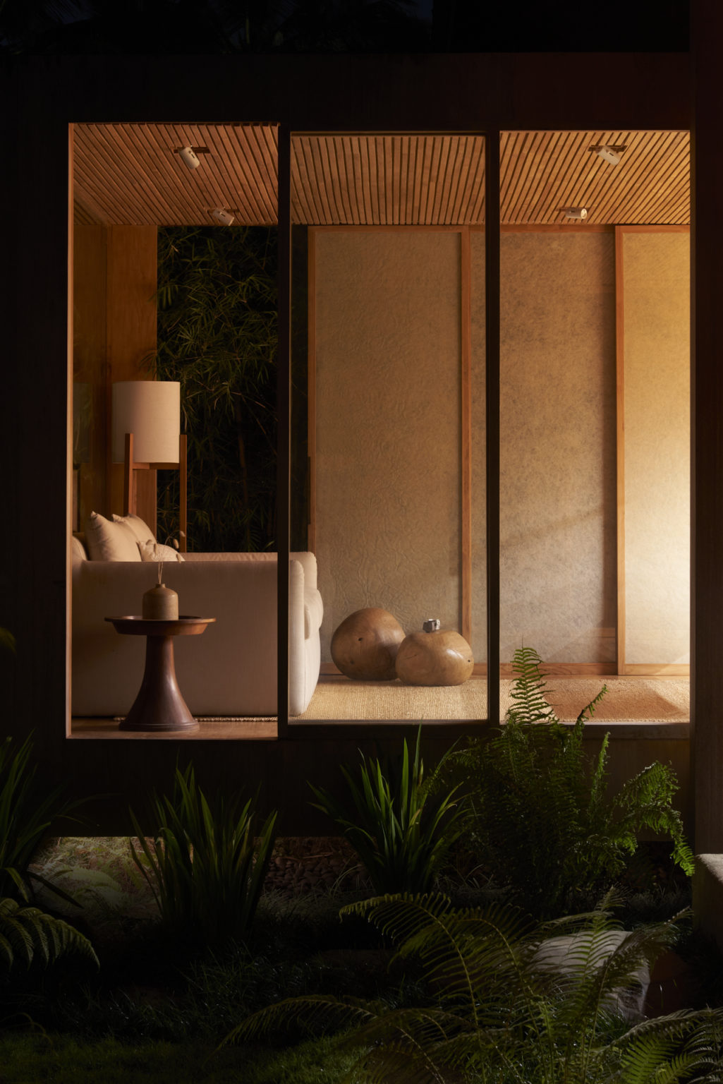 A Warm, Japanese-Inspired Private Studio in Bali | Softer Volumes