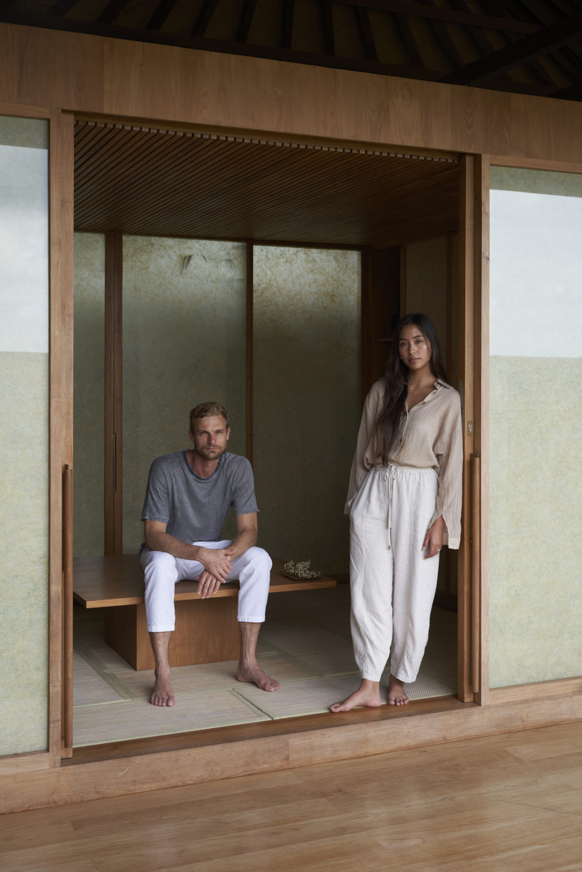 A Warm, Japanese-Inspired Private Studio in Bali | Softer Volumes
