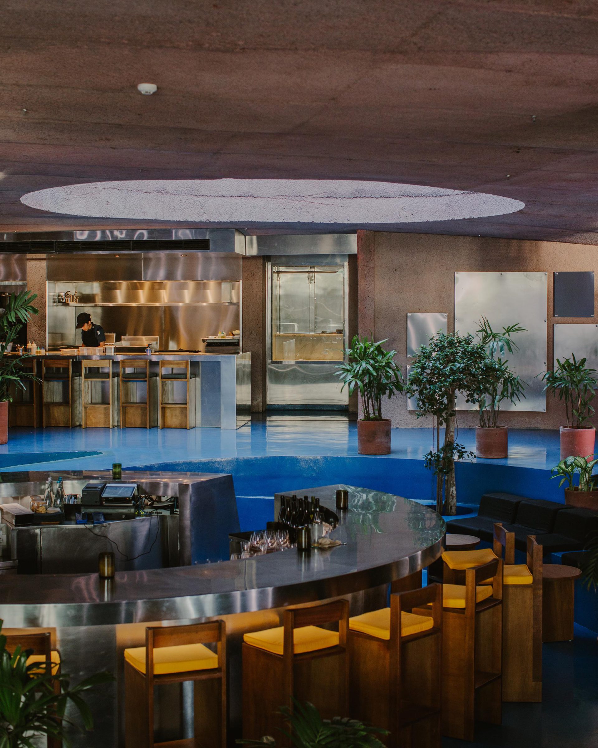 Fusion of Futuristic and Earthy Design at Dome Restaurant in Bali ...